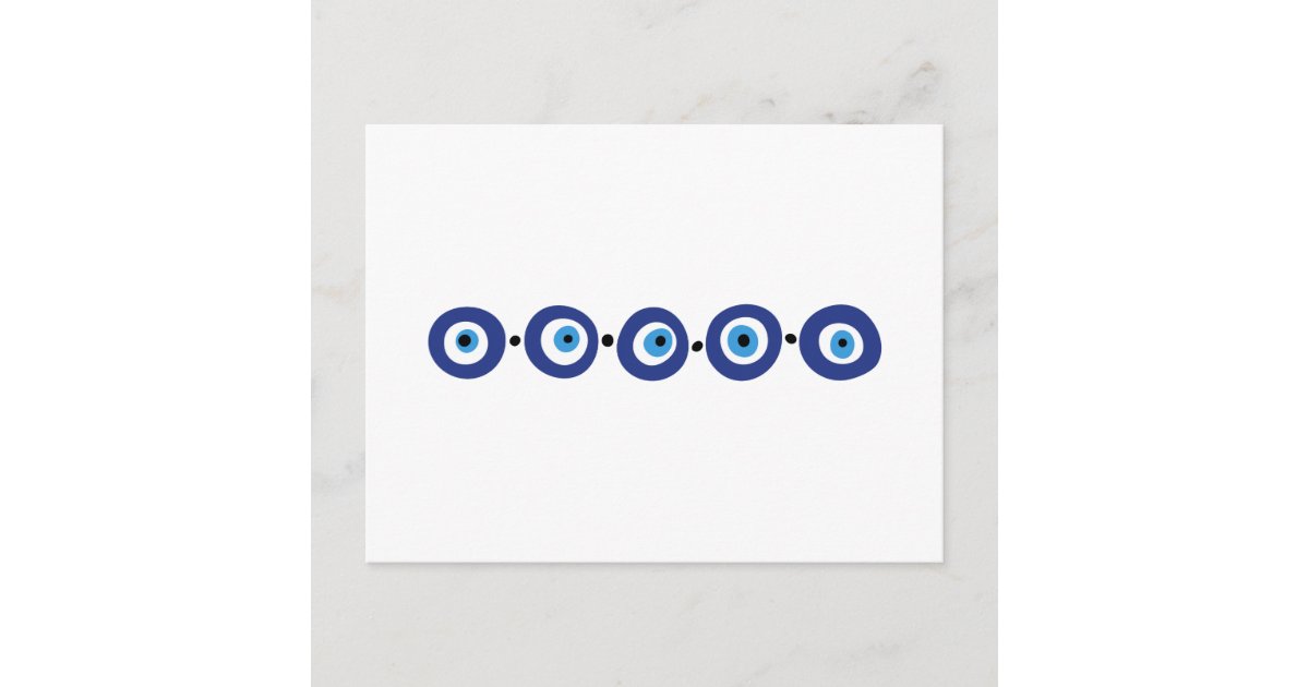 Eye Border Postcard | Zazzle