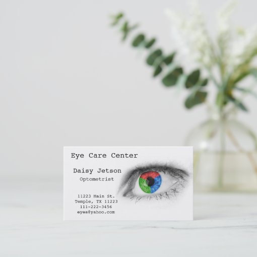 Eye Business Card | Zazzle