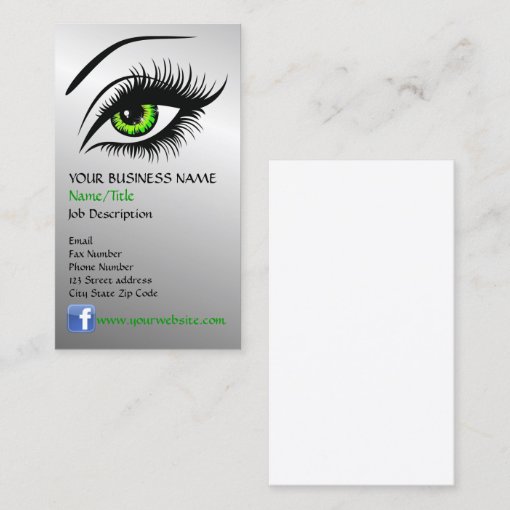 Eye Business Card | Zazzle