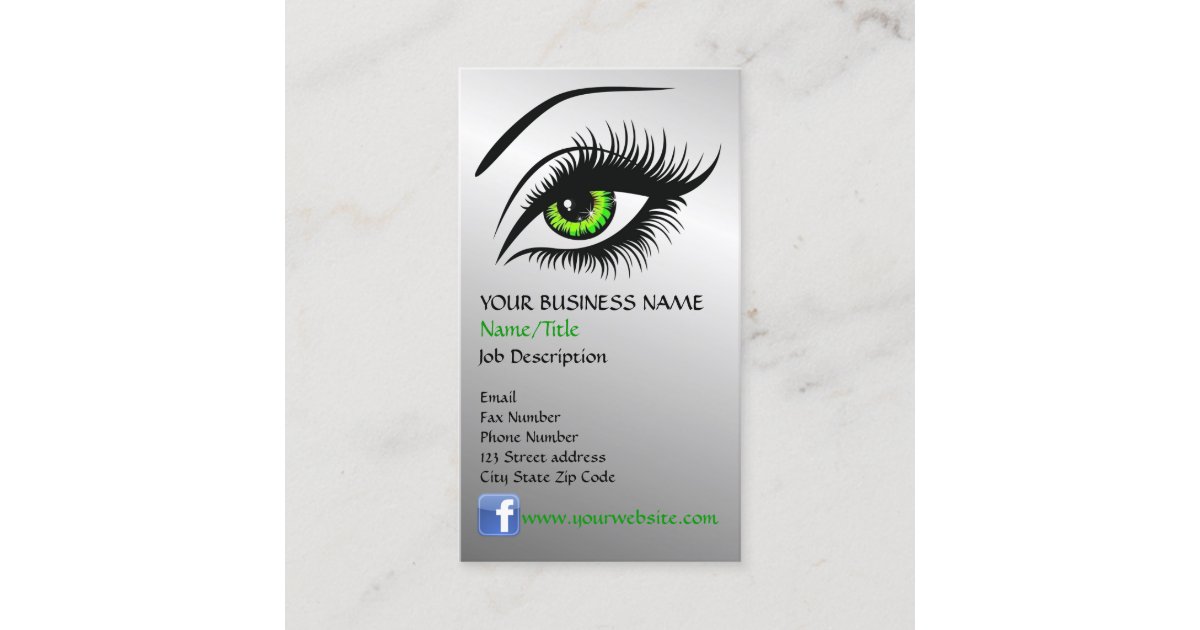 Eye Business Card | Zazzle