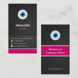 Eye Care Eye doctor - Optical Creative Innovative Business Card | Zazzle