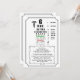 Eye Chart Graduation Invitation | Zazzle