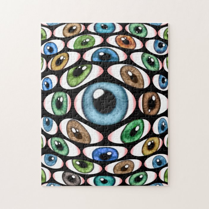 Eye Chart Jigsaw Puzzle | Zazzle