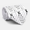 Eye Chart Tie | Zazzle