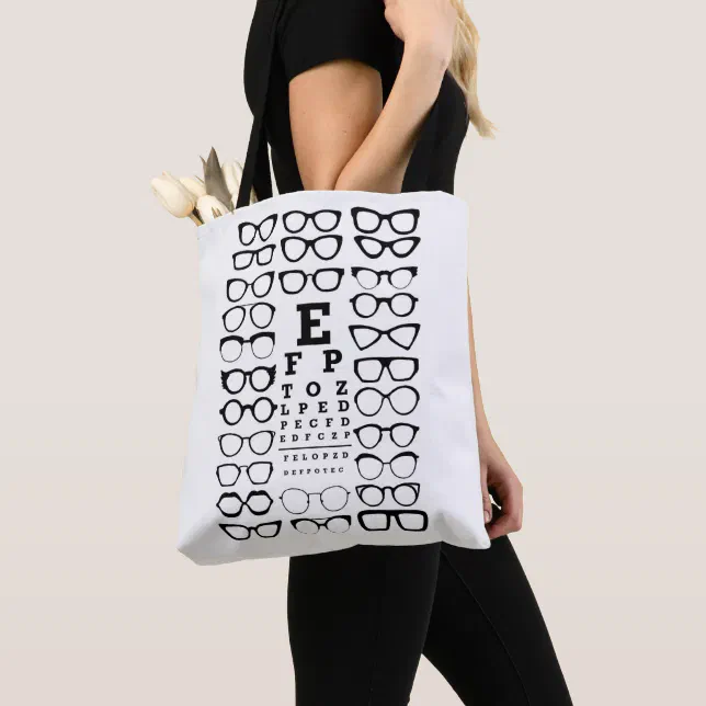 Eye Chart Tote Bag | Zazzle
