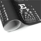 Eye Chart Wrapping Paper | Zazzle