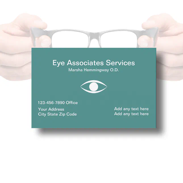 Eye Doctor Business Cards | Zazzle