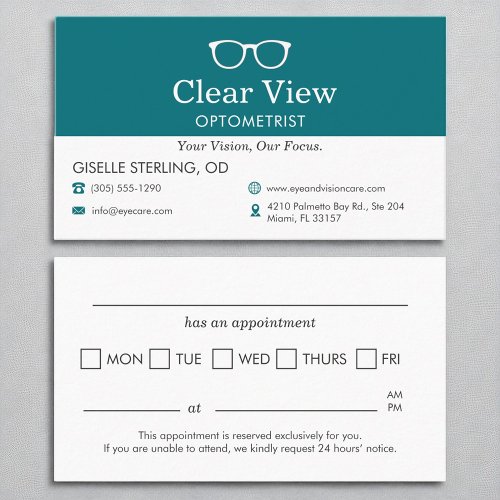 Eye Doctor Business Card Templates | BizCardStudio