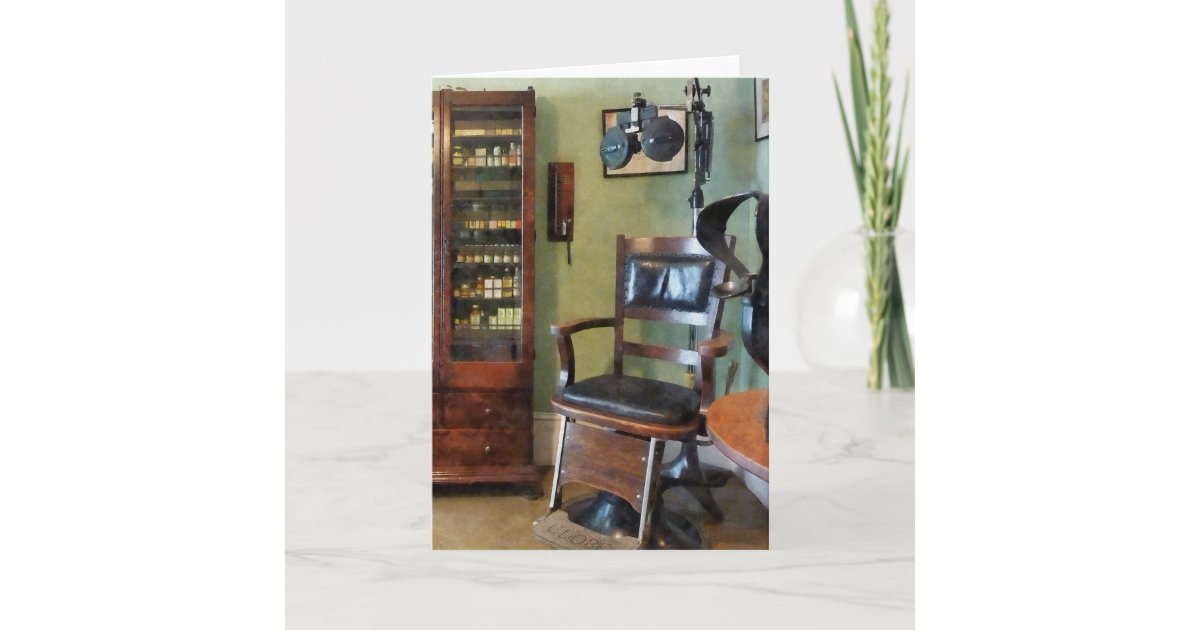 Eye Doctor's Office Card | Zazzle
