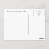 Eye Exam Appointment Reminder Pocket Watch Postcard | Zazzle