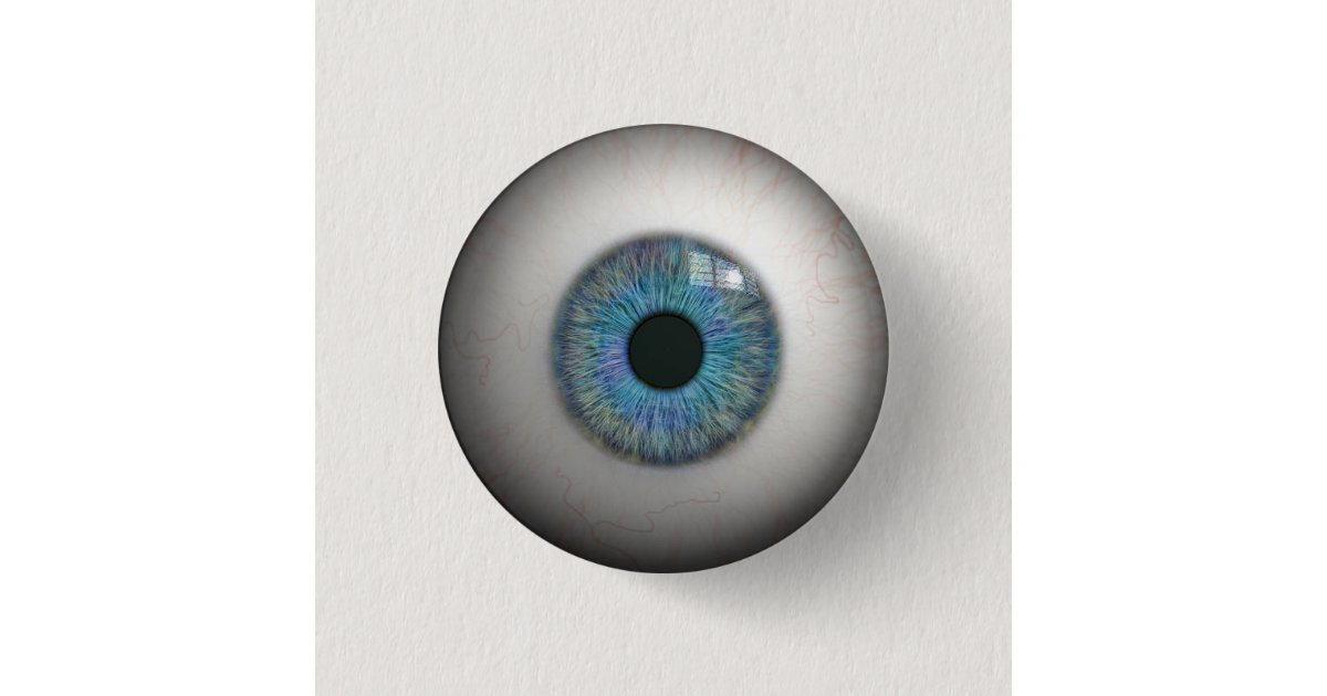 Eye Eyeball button | Zazzle