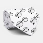 EYE GLASSES IN PENCIL, Optician, Spectacles Neck Tie | Zazzle