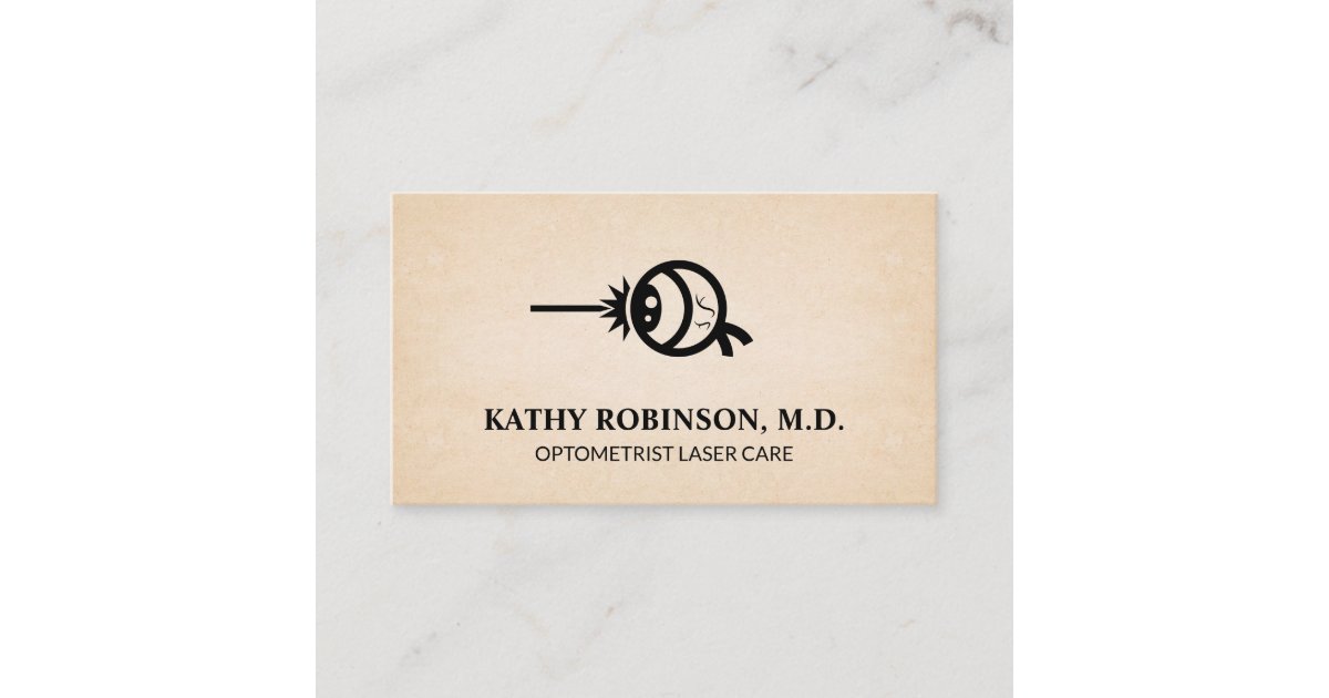 Eye Icon | Lasik Appointment Card | Zazzle