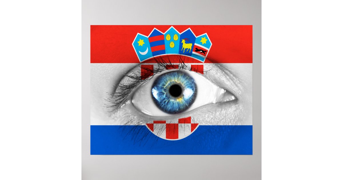 Eye of Croatia Poster | Zazzle