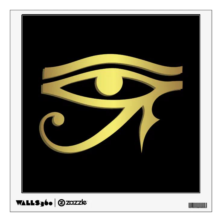 Eye Of Horus Egyptian Symbol Wall Decal Zazzle