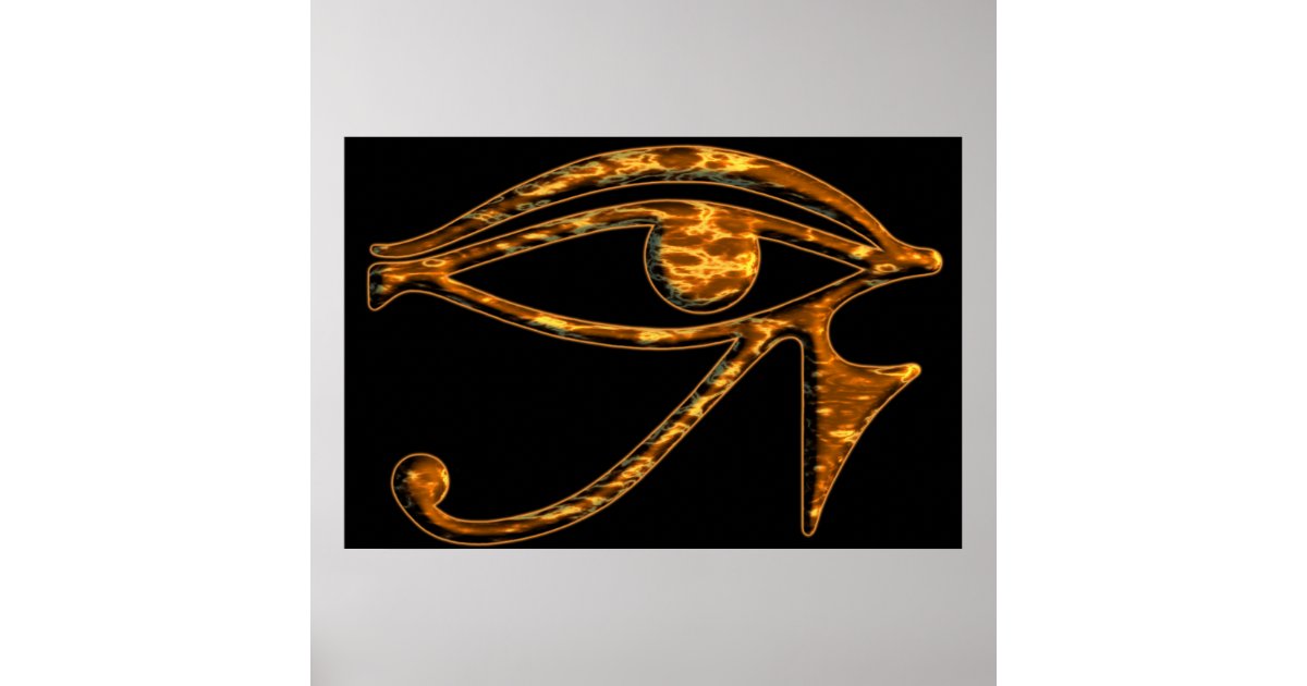 Eye Of Ra Poster | Zazzle