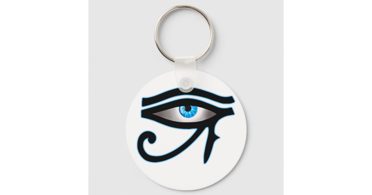 EYE OF RAH KEYCHAIN | Zazzle