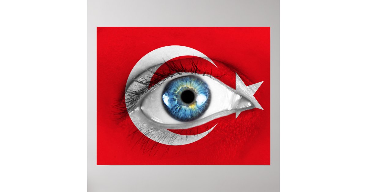 Eye of Turkey Poster | Zazzle
