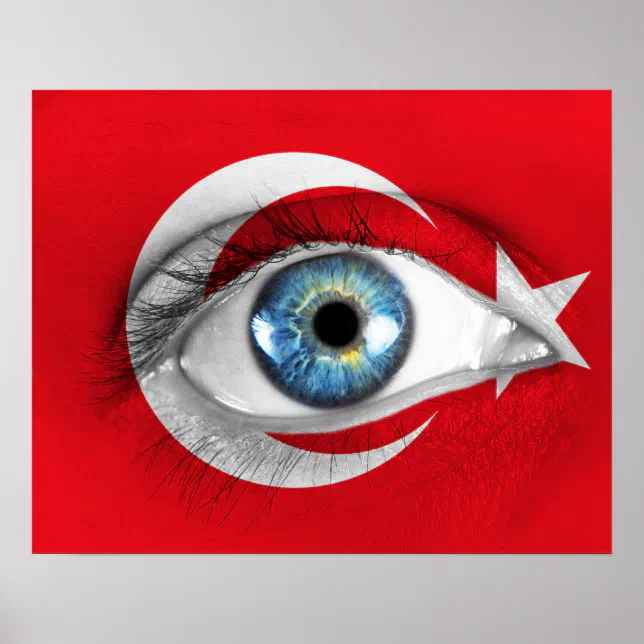 Eye of Turkey Poster | Zazzle