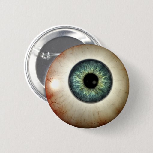 Eyeball Button | Zazzle