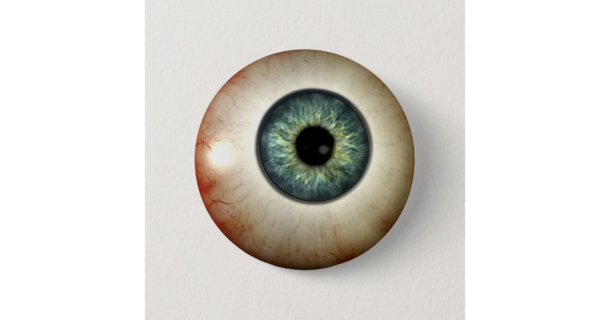 Eyeball Button | Zazzle