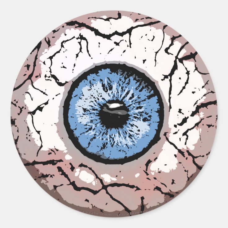 Eyeball (customizable) - Sticker | Zazzle