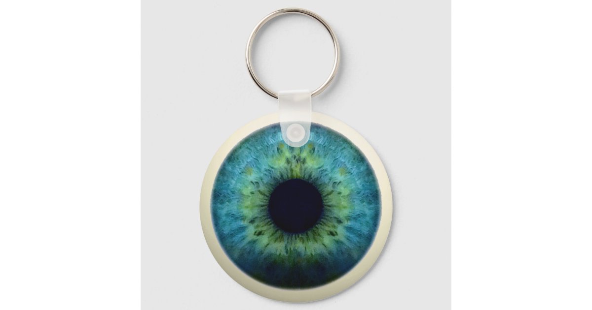 EYEBALL! ~ KEYCHAIN | Zazzle