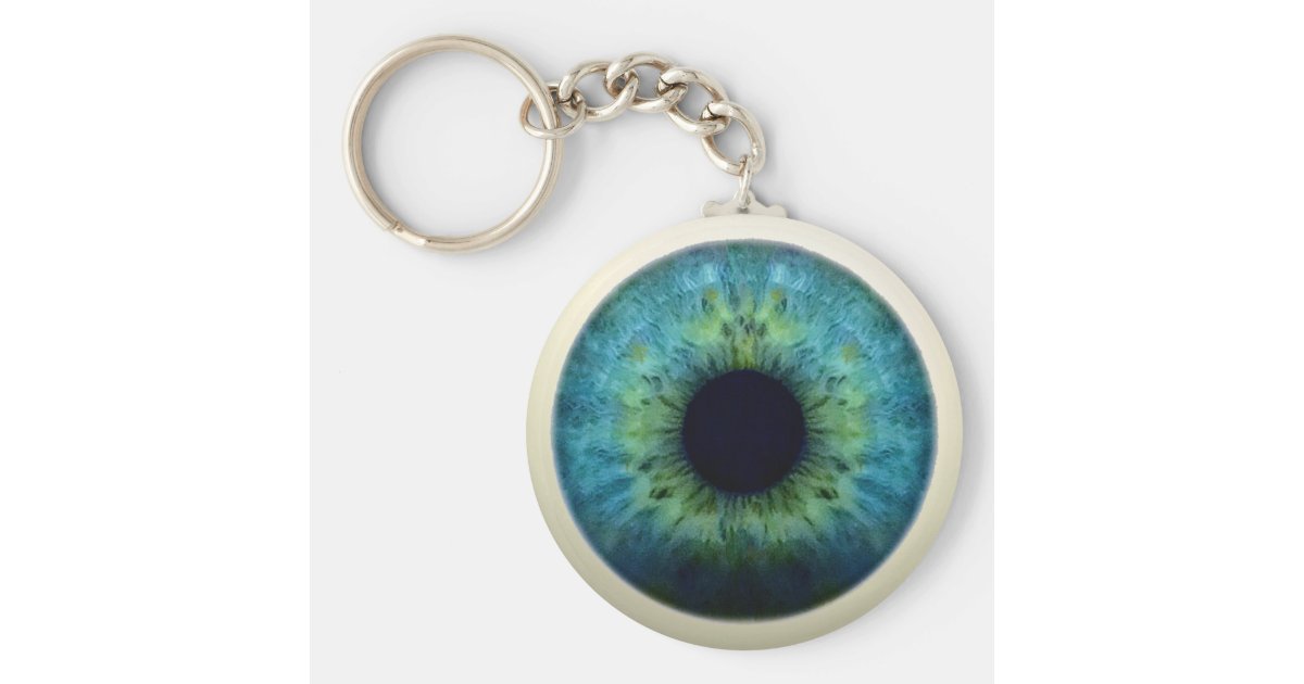 EYEBALL! ~ KEYCHAIN | Zazzle