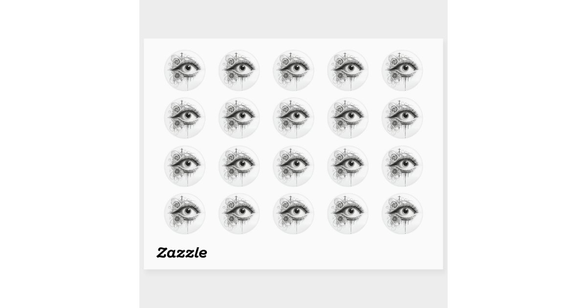 Eyeball sticker | Zazzle