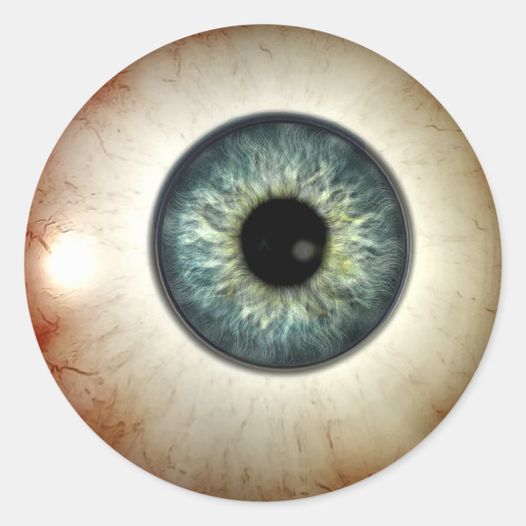 Eyeball Sticker | Zazzle