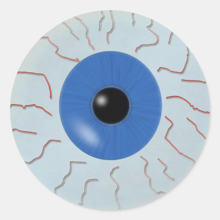 Eyeball Sticker | Zazzle