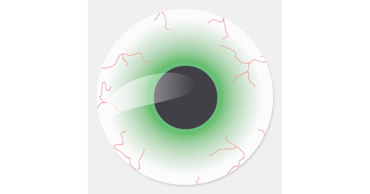 Eyeball Stickers | Zazzle