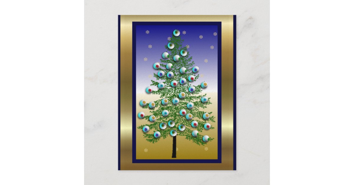 Eyeball Tree Postcard | Zazzle