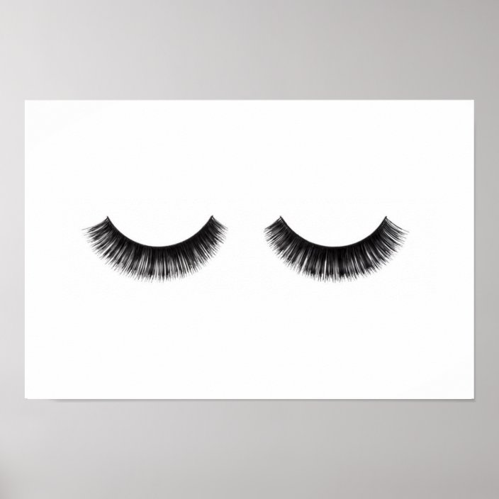 Eyelash Poster | Zazzle.com