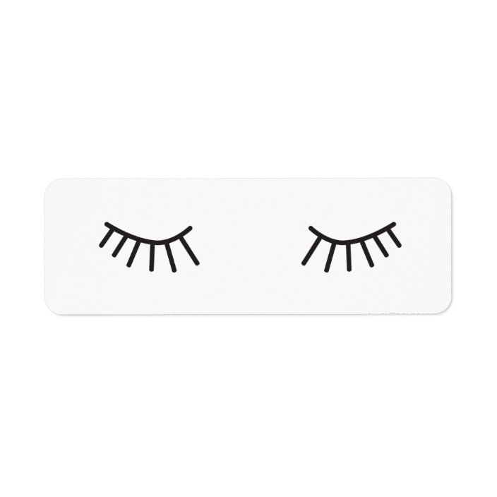 eyelashes stickers, cute face stickers | Zazzle.com