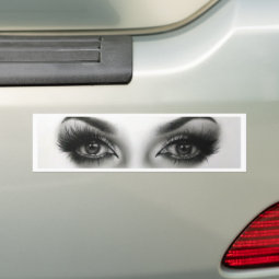 Eyes Bumper Sticker | Zazzle