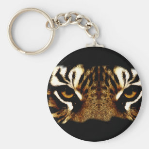 Tiger Keychains - No Minimum Quantity | Zazzle