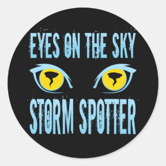 Storm Spotter Stickers | Zazzle