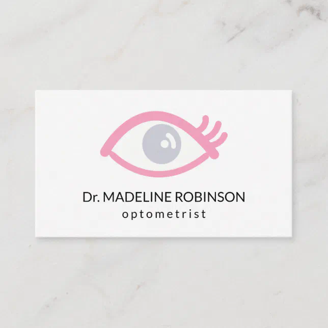 Eyes | Optometrist Appointment Card | Zazzle