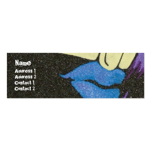 Eyes - Skinny Business Card Template