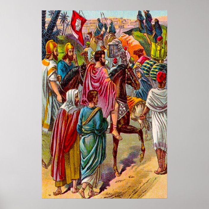 Ezra 1 Returning to Jerusalem poster | Zazzle.com