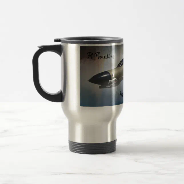 F4 Phantom travel mug v2 | Zazzle
