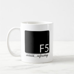 F5 Refreshing Coffee Mug | Zazzle