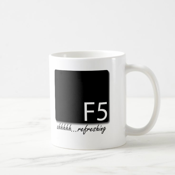 F5 Refreshing Coffee Mug | Zazzle