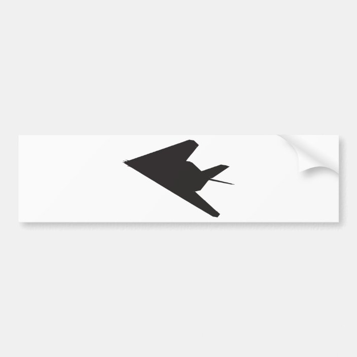 F-117 Stealth Fighter Bumper Sticker | Zazzle.com