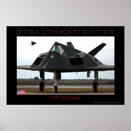 F-117 Stealth Fighter Poster | Zazzle.com
