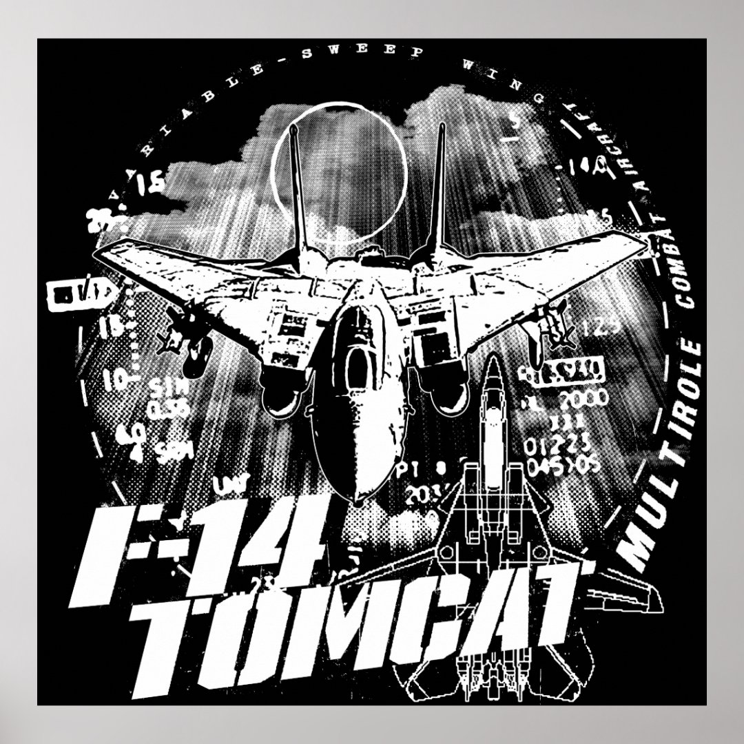 F-14 Tomcat Poster Poster | Zazzle