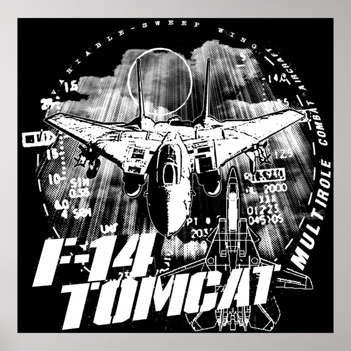 F-14 Tomcat Poster Poster | Zazzle.com