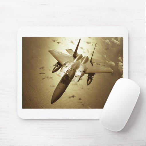 F-15 Eagle Jet Fighter Mouse Pad | Zazzle