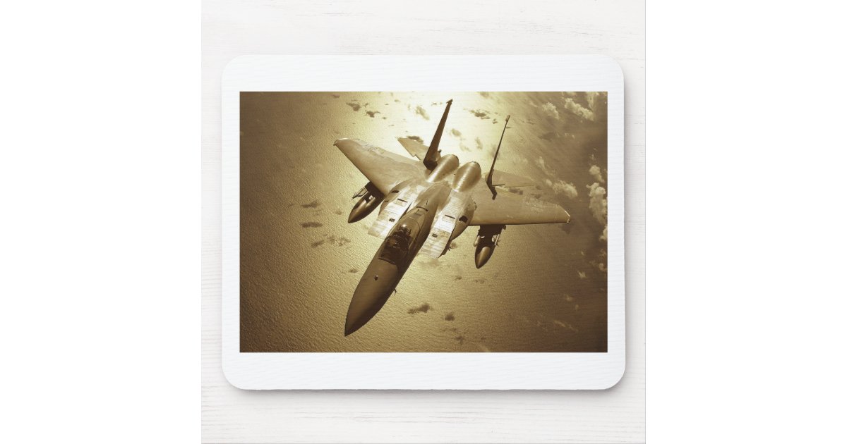 F-15 Eagle Jet Fighter Mouse Pad | Zazzle